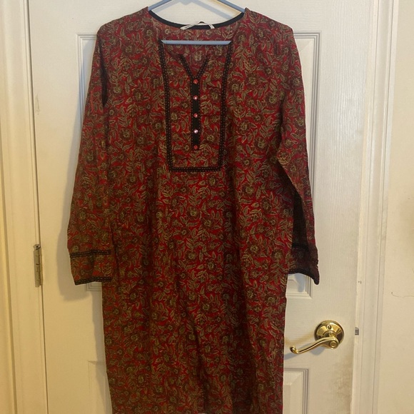 Generation pk | Tops | New Generation Pakistani Cambric Kurta | Poshmark